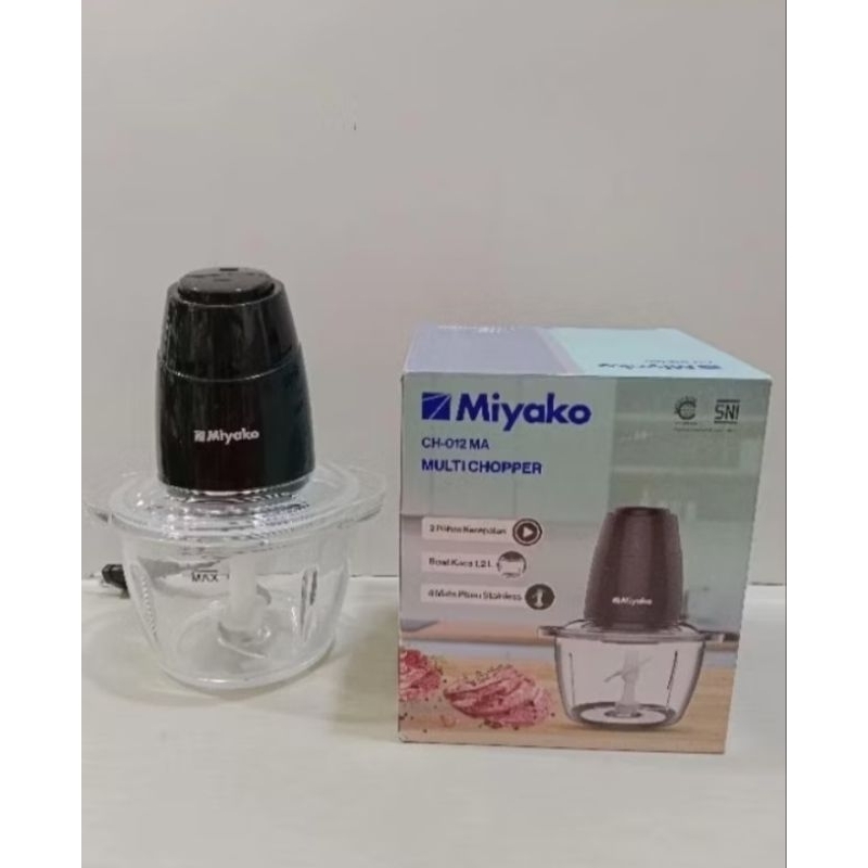 Jual Food Processor Chopper TERBARU MURAH MIYAKO CH012A low watt ...
