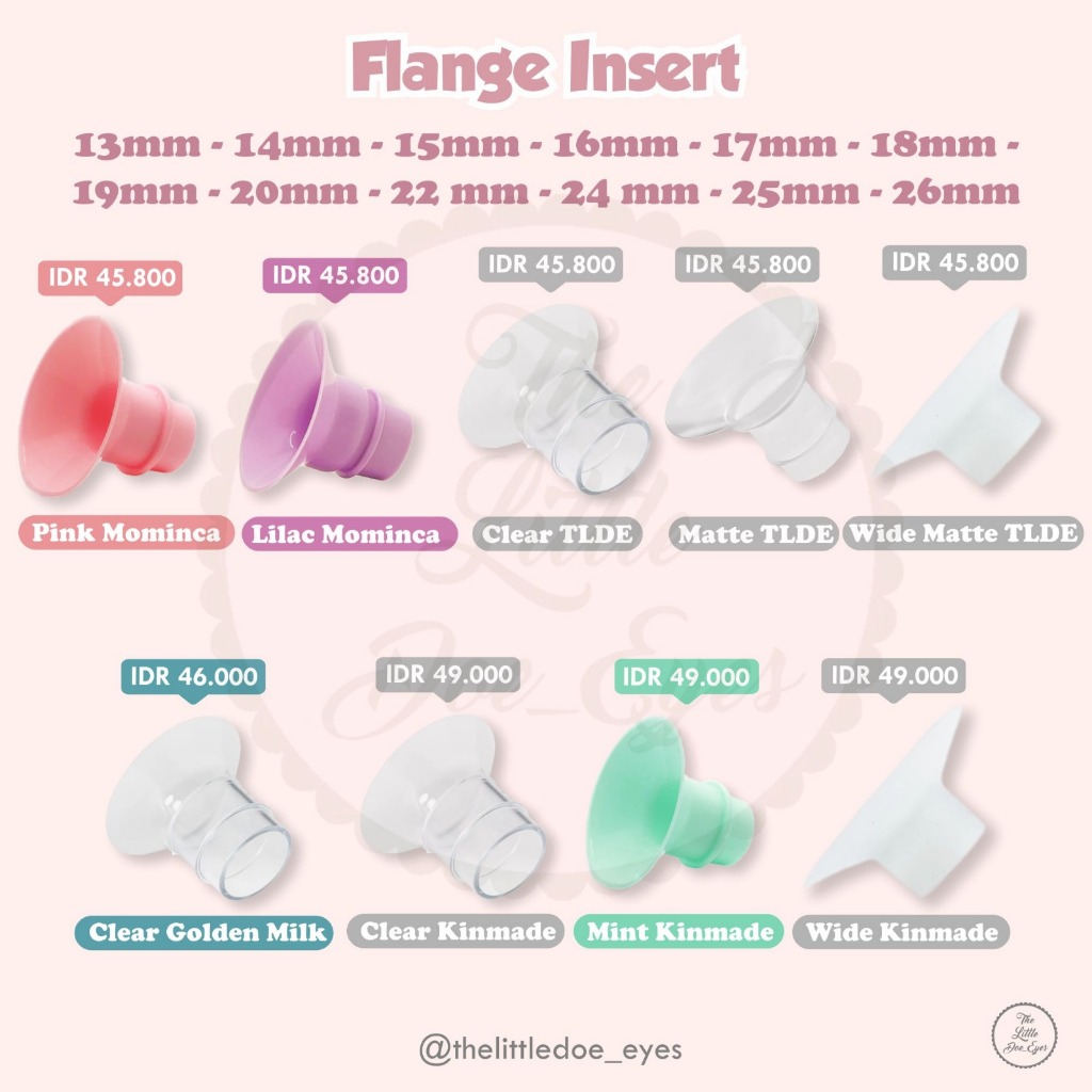 Jual Silicone Flange Insert Size (Selipan Corong Silikon Pompa ASI ...