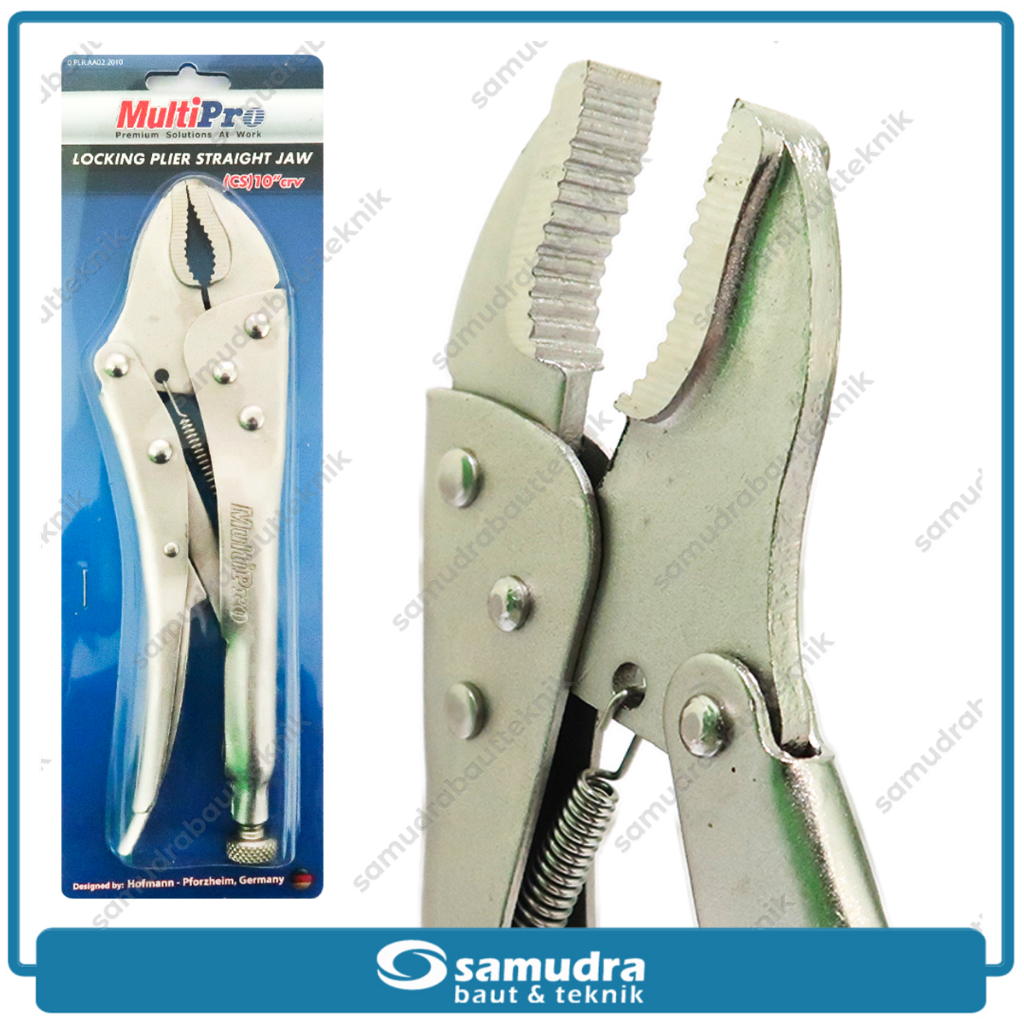 Jual MULTIPRO Tang Buaya 10 inch Alat Catok Klem Jepit Kayu Besi Lock ...