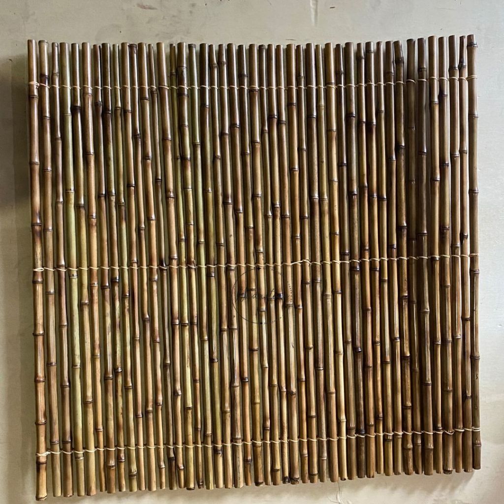 Jual Plafon Atap Bambu / Panel Bambu untuk Atap Cafe / Resto / Plafon ...