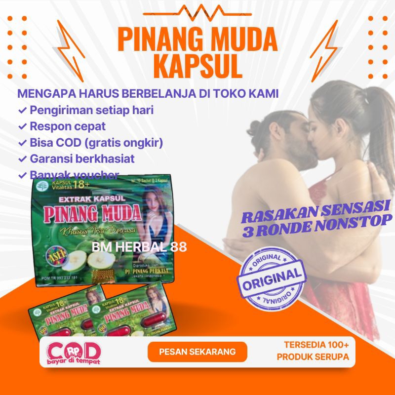 Jual PINANG MUDA KAPSUL ORIGINAL 100% | Shopee Indonesia