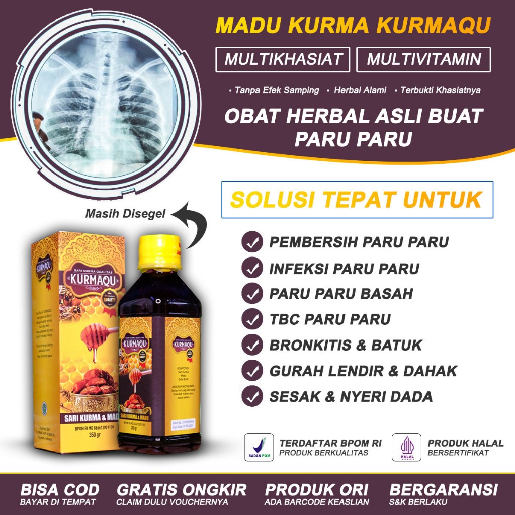 Jual Obat Pembersih Paru Paru TBC Bronkitis Batuk Gurah Dahak Dan ...