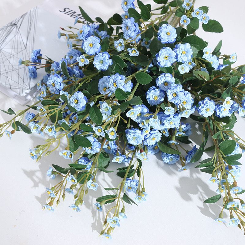 Jual Artificial Mini Baby Rose / Bunga palsu Mawar Dekorasi Tanaman ...