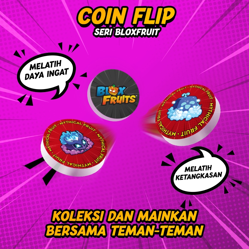 Jual Mainan Coin Flip Blox Fruit Lengkap dan Bagus | Shopee Indonesia