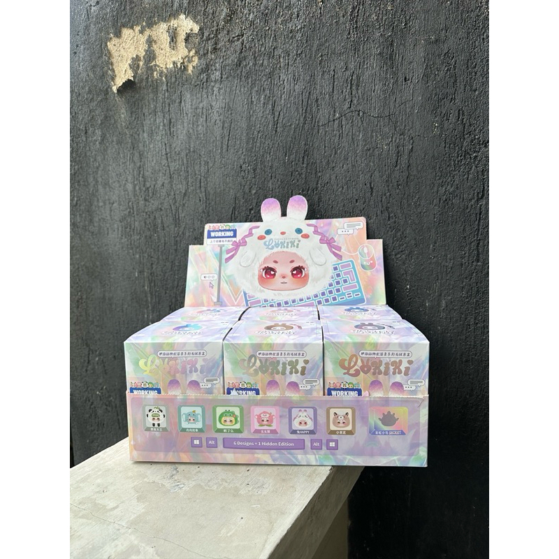 Jual LOKIKI Blind Box Plush Zipper Bag Pouch | Shopee Indonesia