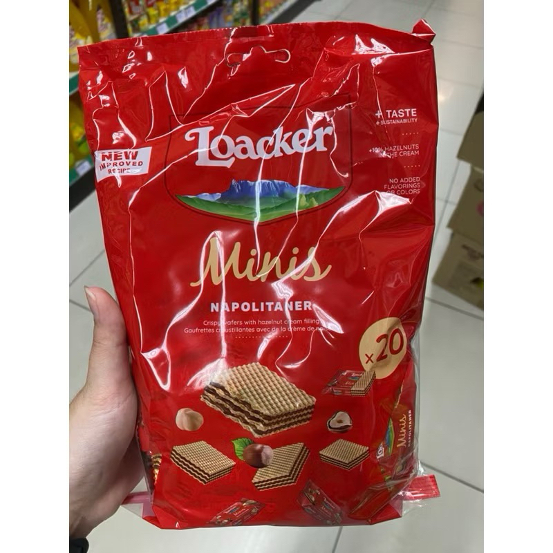 Jual Loacker minis/ Loacker minis mix isi 20 / 200gr | Shopee Indonesia