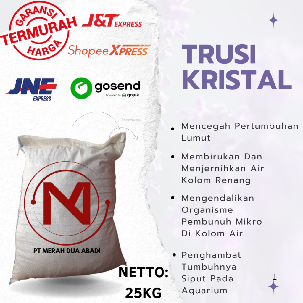 Jual TRUSI/PEMBIRU AIR/25KG | Shopee Indonesia