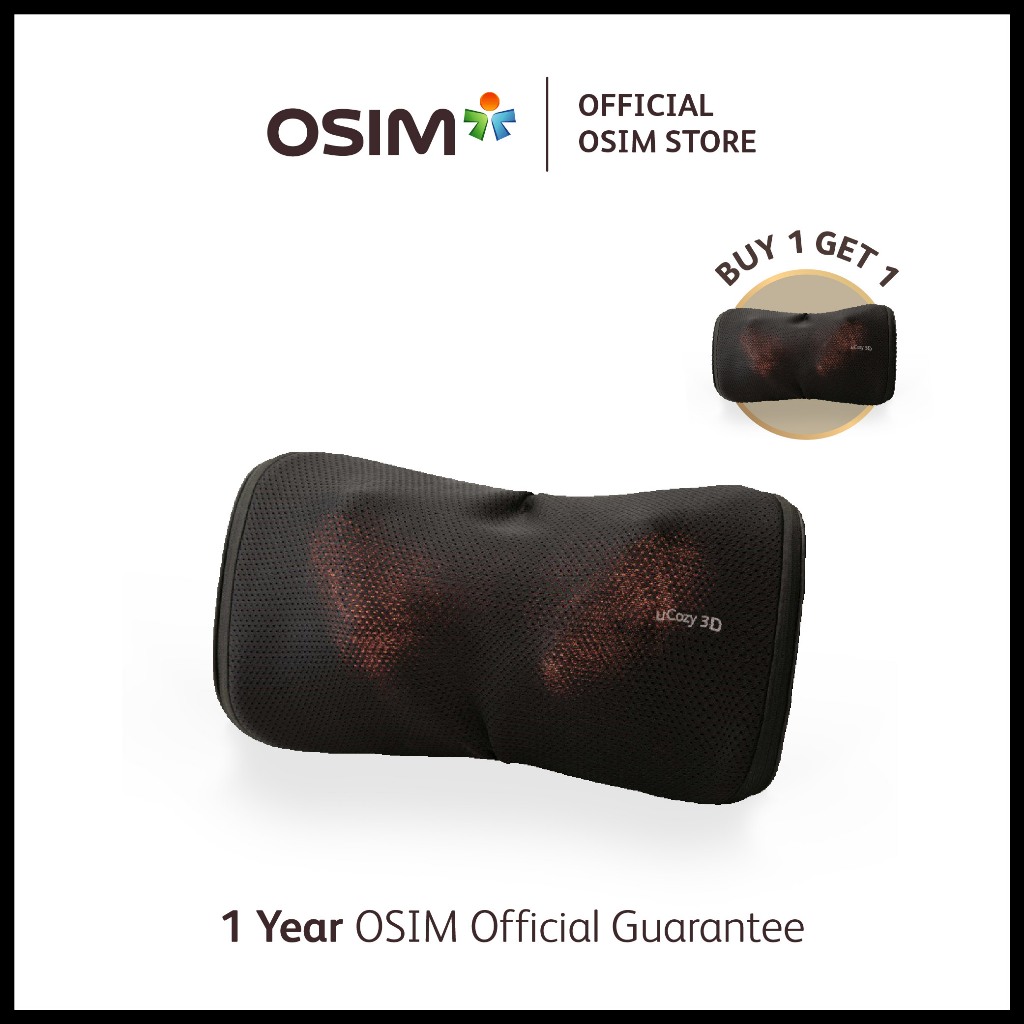 Jual OSIM uCozy 3D Passion Black - Portable Massager / Alat Pijat Portable (BUY 1 GET 1 ...