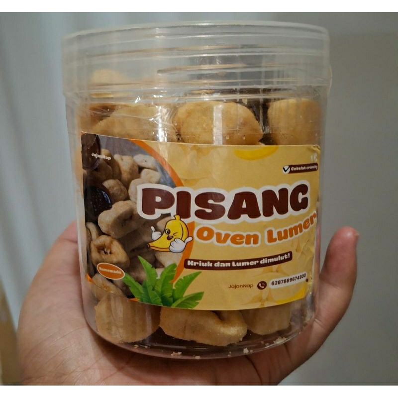 Jual Pisang Crispy Oven Coklat Lumer/Pisang Krispi/Pisang oven lumer ...