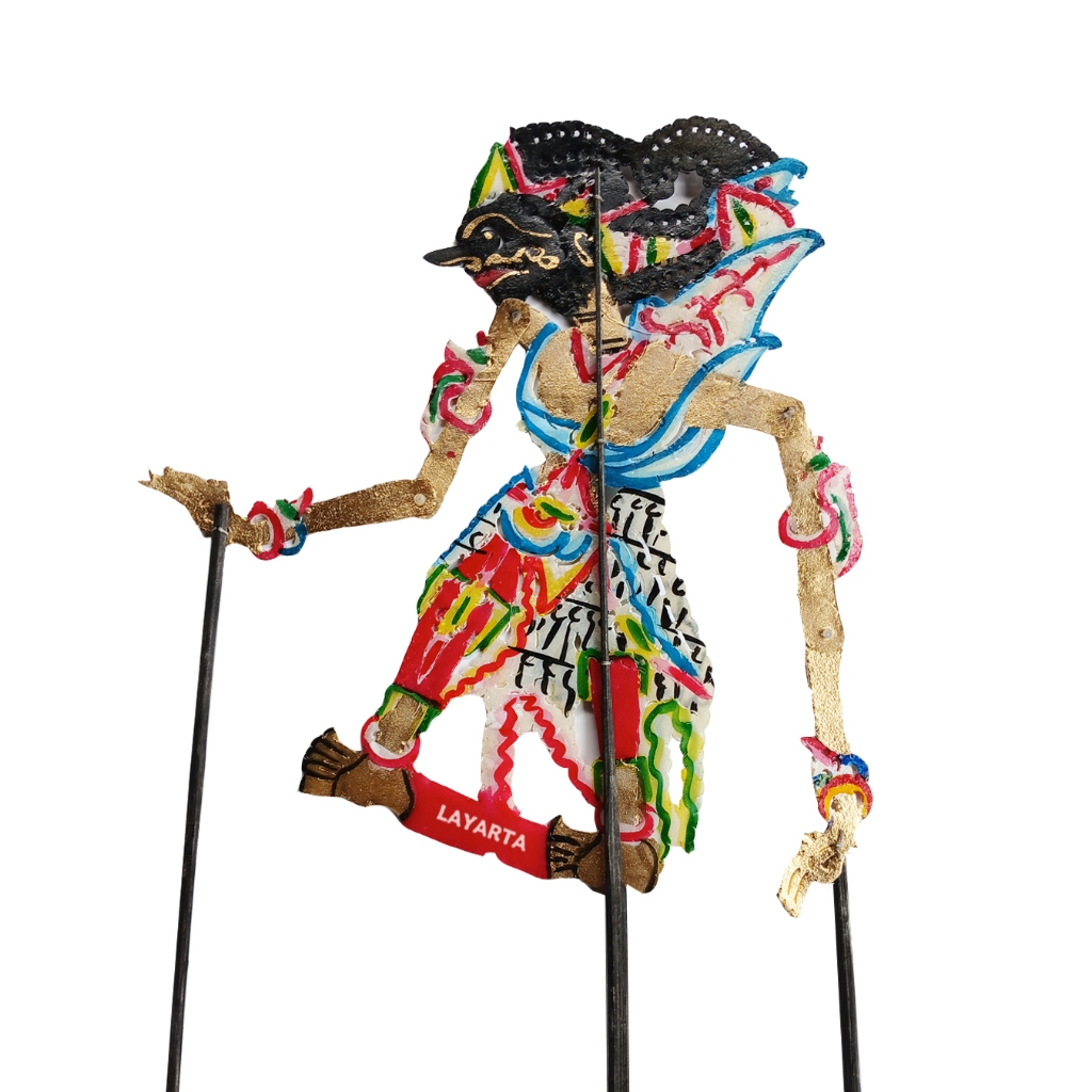 Jual LAYARTA Wayang Kulit Asli Gatotkaca Emas 30 cm | Shopee Indonesia