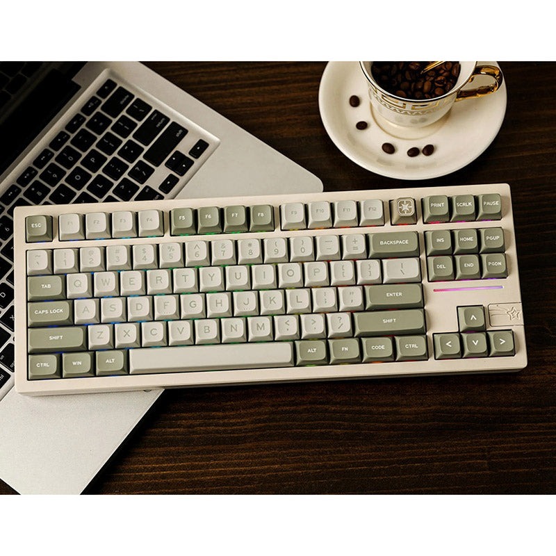 Jual Feker White Olive JSA Profile PBT Keycaps dari Galaxy 80 | Shopee ...