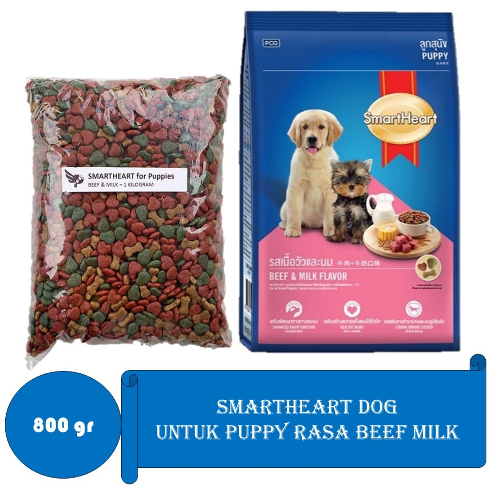 Jual smartheart dog food repack 800 gr | Shopee Indonesia
