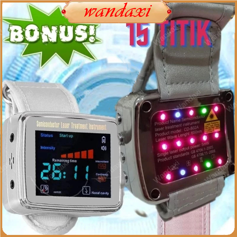 Jual 【COD】Garansi seumur hidup 100% Jam Tangan Perawatan jam laser ...