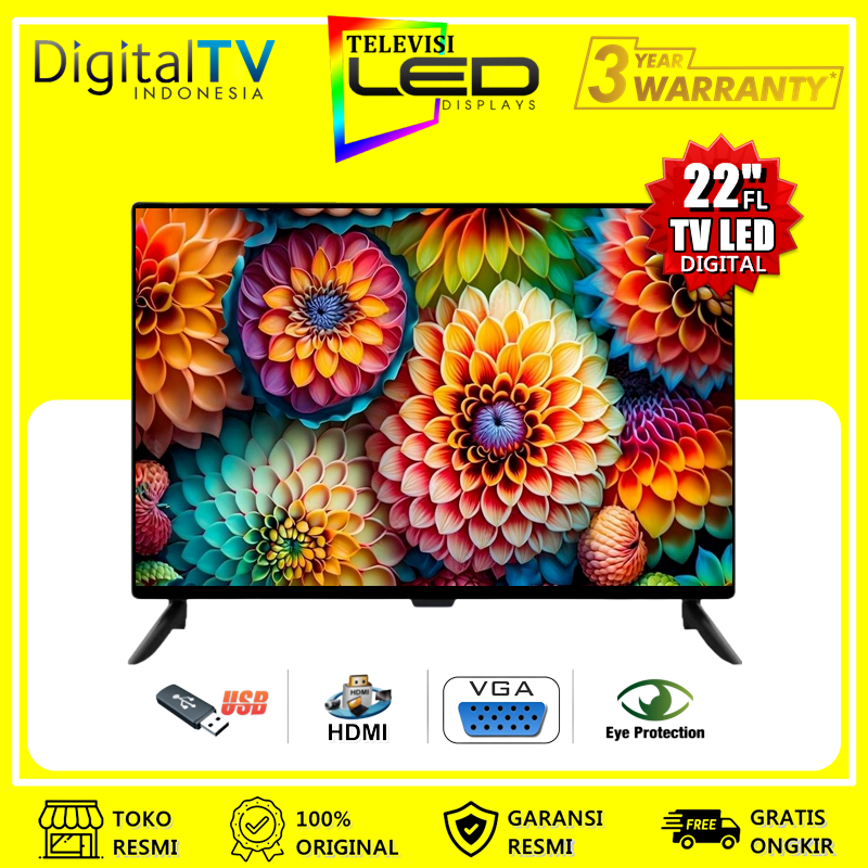 Jual Smart Android Digital TV LED 22 inch Garansi Resmi Smart TV TERMURAH digital Smart SUPPORT ...