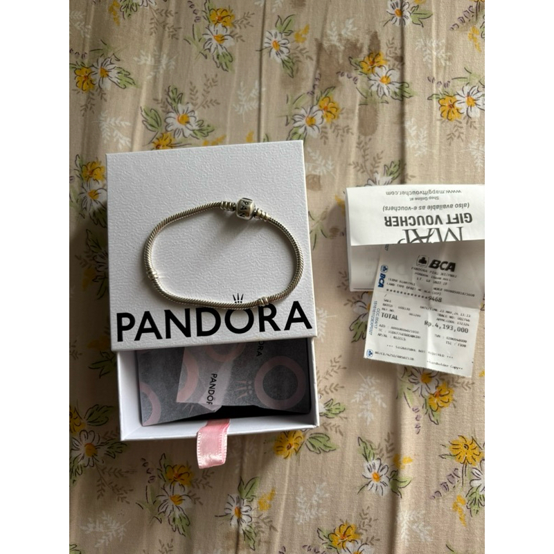 Jual PANDORA SILVER BRACELET (ASLI) | Shopee Indonesia