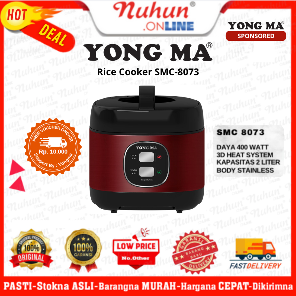 Jual Yongma Rice Cooker SMC-8073 | Shopee Indonesia