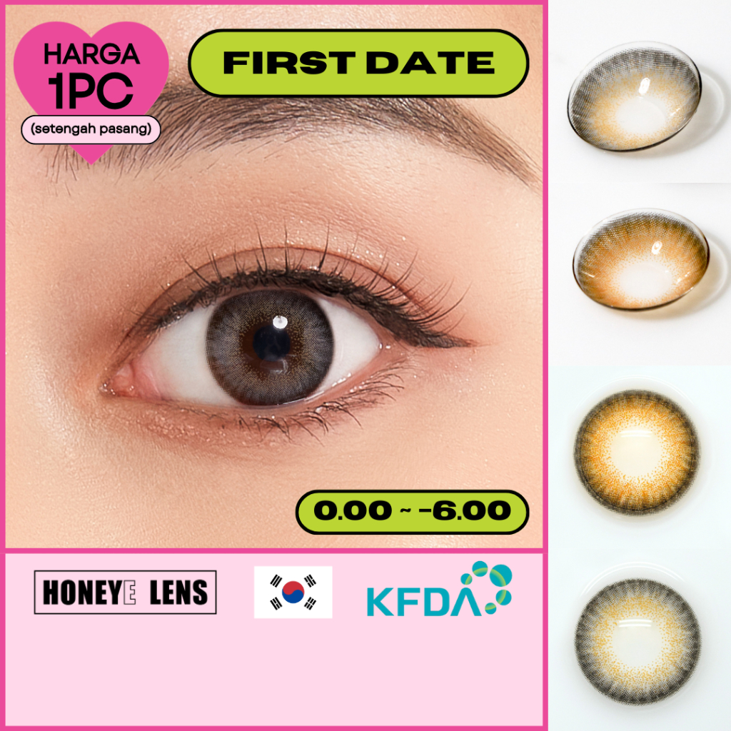 Jual Honeyelens Softlens - First Date | Softlens Premium Korea | Soflen ...