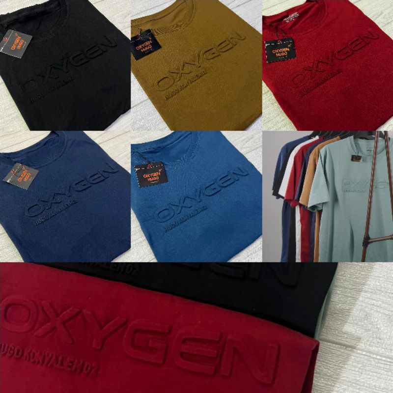 Jual Baju Kaos Pria Branded premium Embos Timbul Catton / Kaos Pria ...