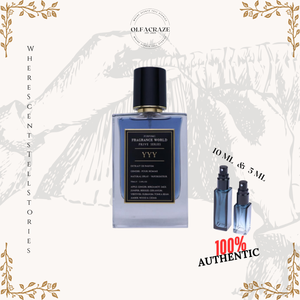 Jual Fragrance World Prive Series YYY Pour Homme for Men Extrait de ...