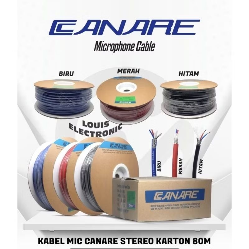 Jual Kabel Mic CANAREE L2T2S 1 Roll ( 80 Meter ) | Shopee Indonesia