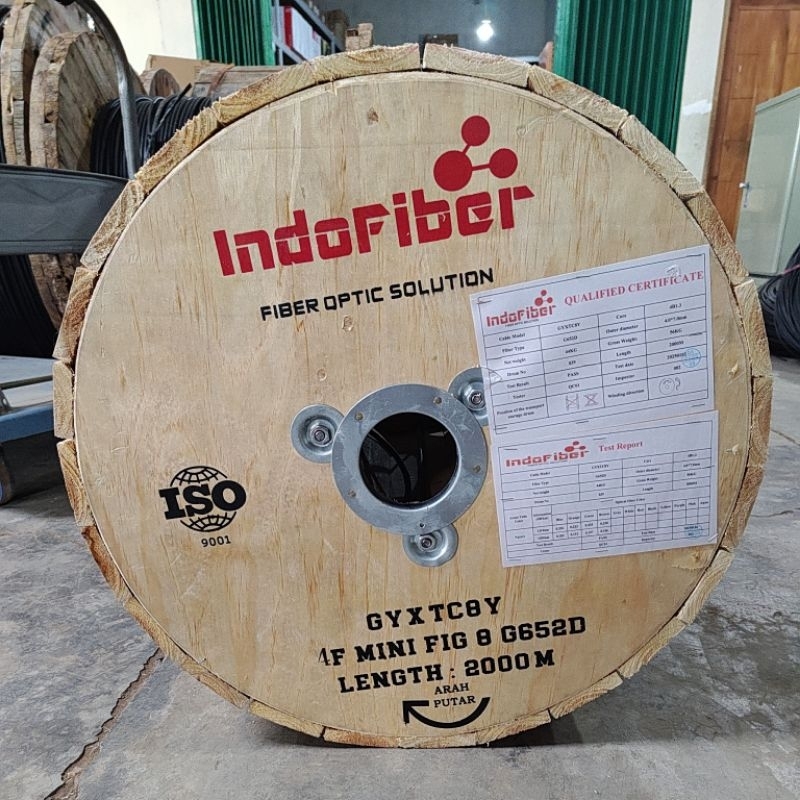 Jual KU Mini 4 Core Fig8 2000 Meter Indofiber | Shopee Indonesia