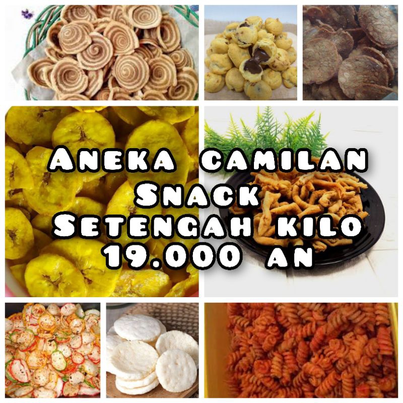 Jual Aneka Jajanan kiloan 500gr 350gr 250gr 200gr Camilan Enak Kue ...