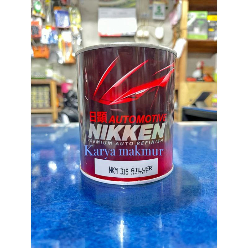 Jual CAT NIKKEN SILVER 315 1kg | Shopee Indonesia