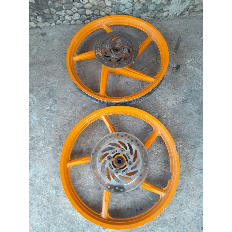 Jual roda velg blade 125 original (copotan motor ) | Shopee Indonesia
