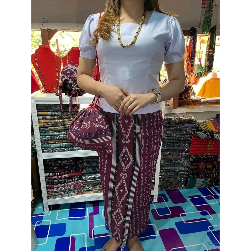Jual baju set wanita adat toraja ( setelan + sepu' ) | Shopee Indonesia
