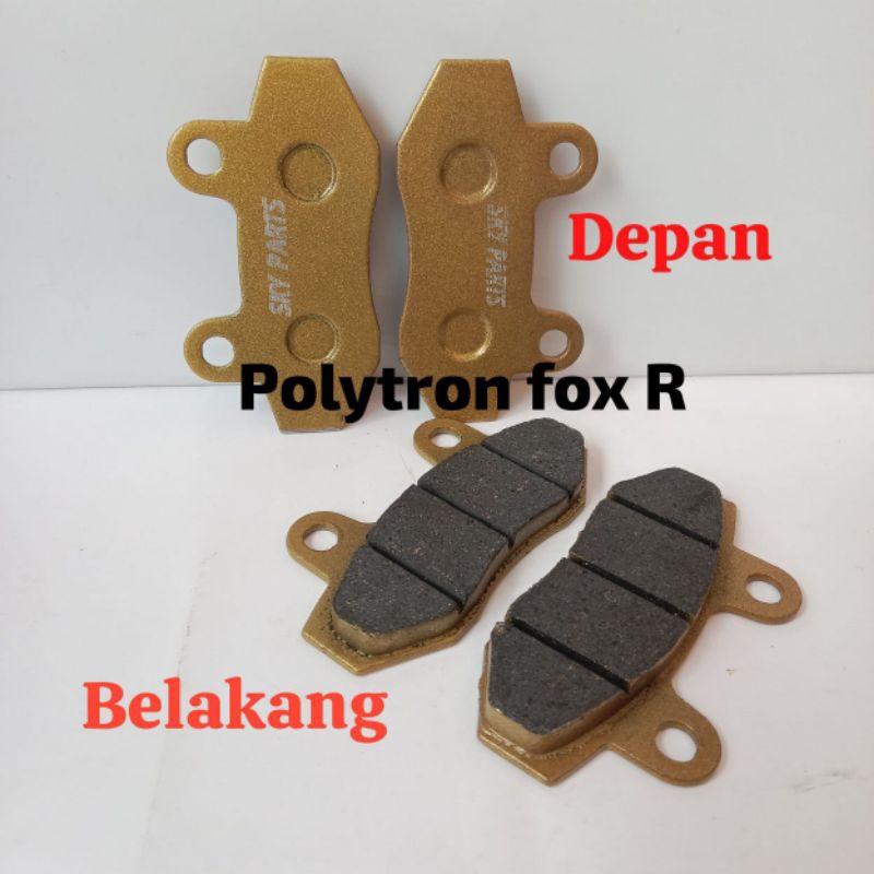 Jual KAMPAS REM SET POLYTRON FOX-R MOTOR LISTRIK/SEPEDA LISTRIK/E-BIKE ...