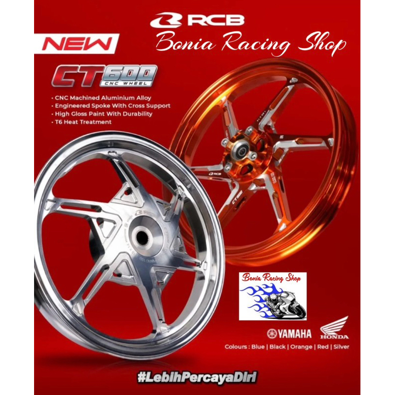 Jual Velg RCB CT600 Vario 125 Vario 150 Vario 160 CBS Beat Scoopy Genio ...