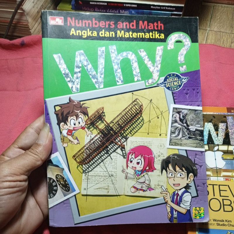 Jual BUKU sosial science, comic Why ? Number and math, Angka dan ...