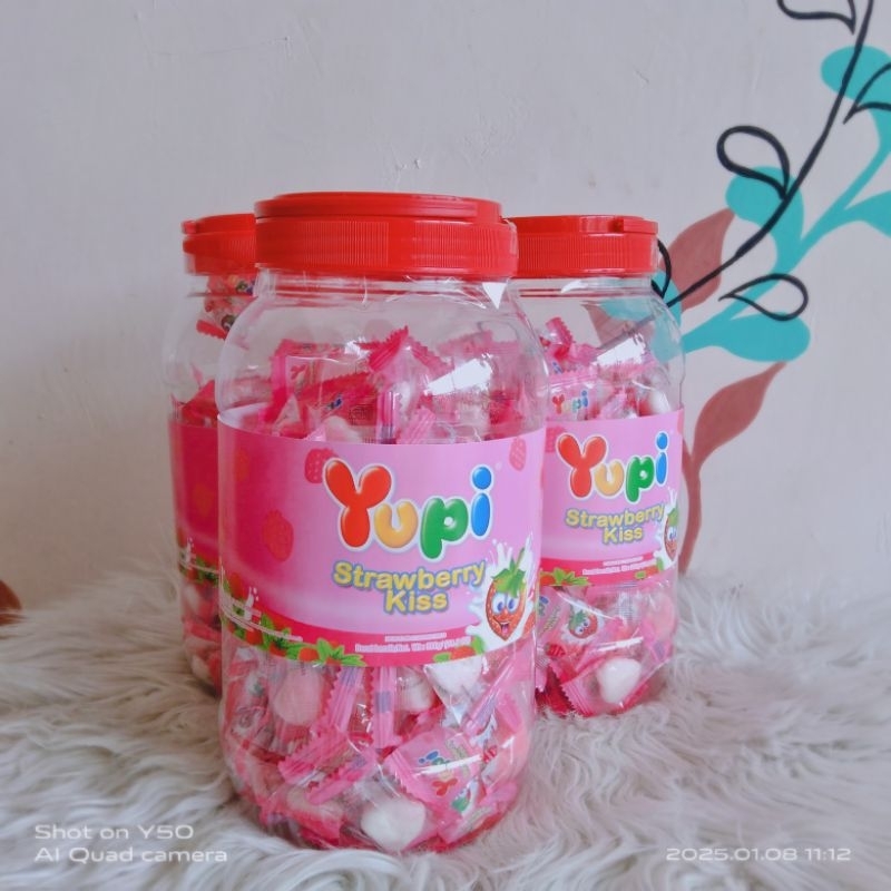Jual Permen yupi kemasan toples exp 2026 gratis packing | Shopee Indonesia