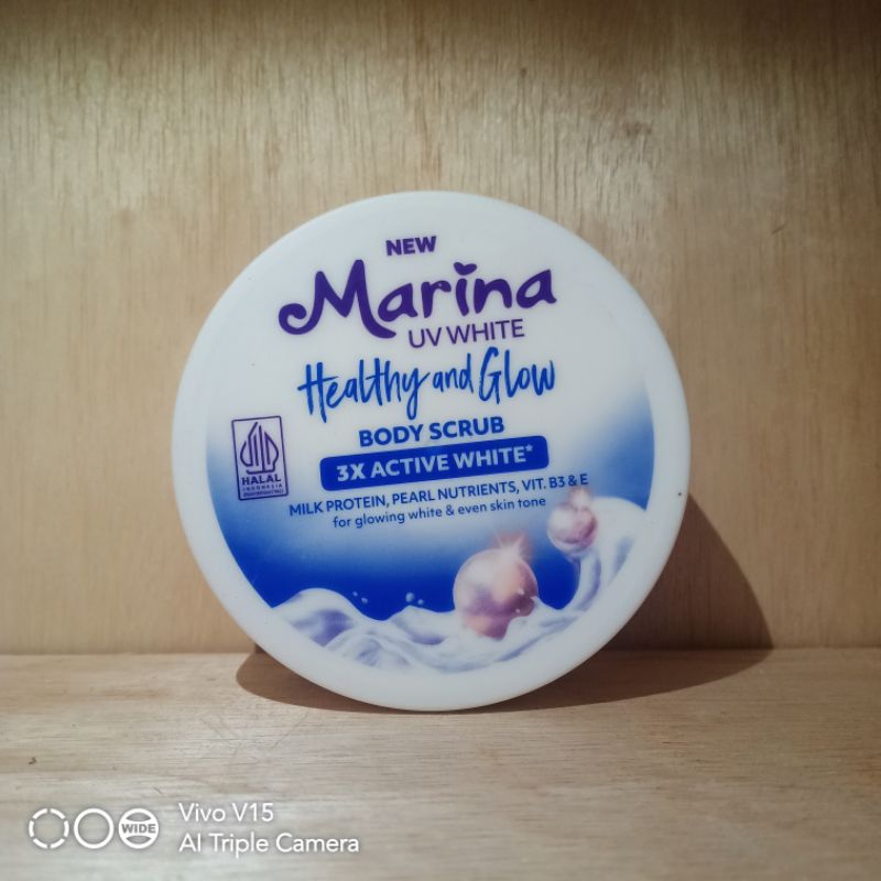 Jual Marina Bright & fresh body scrub jumbo | Shopee Indonesia