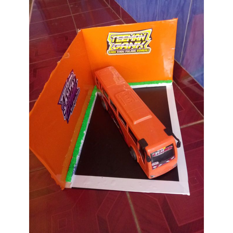 Jual Diorama parkiran miniatur bus basuri | Shopee Indonesia