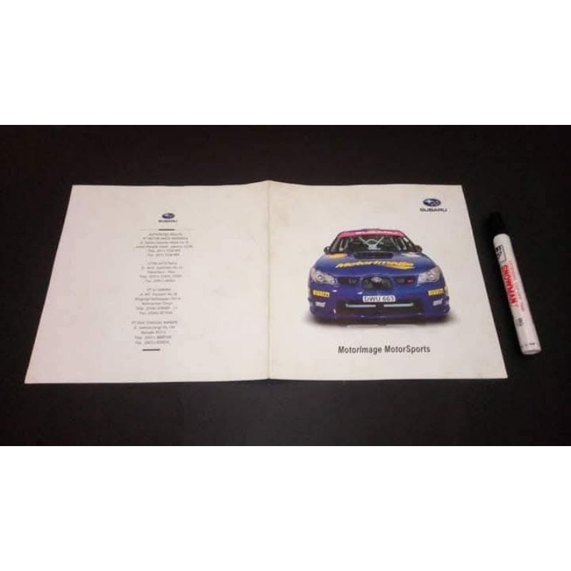Jual SUBARU IMPREZA WRX STI ~ BROSUR | Shopee Indonesia