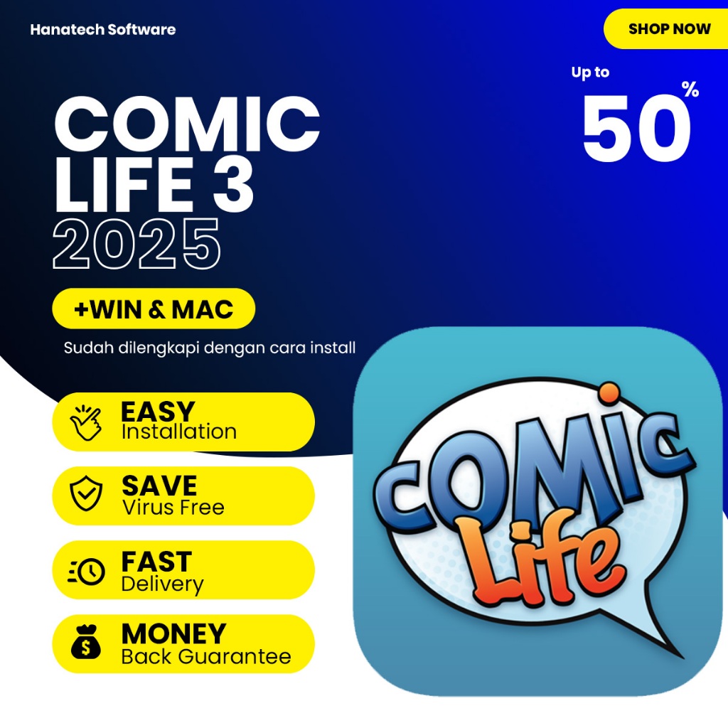 Jual Software Membuat Komik: Comic Life 3 [WIN & MAC] | Shopee Indonesia