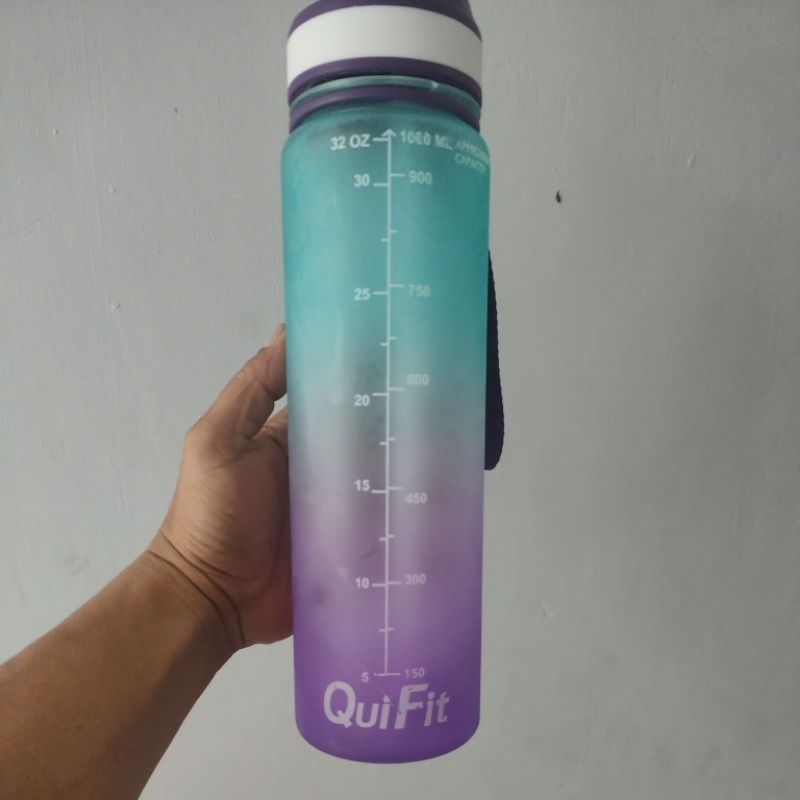 Jual botol minuman ukuran 1L Qui Fit | Shopee Indonesia