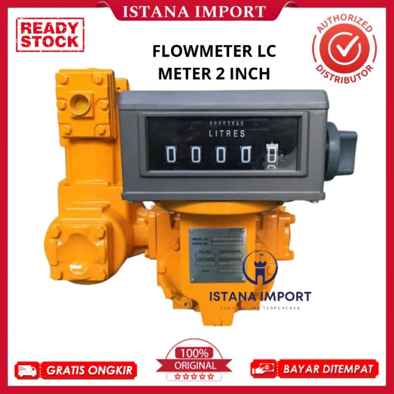 Jual FLOWMETER LC METER 2 inch M10 LIQUID CONTROL INDUSTRI TAMBANG SPBU ...