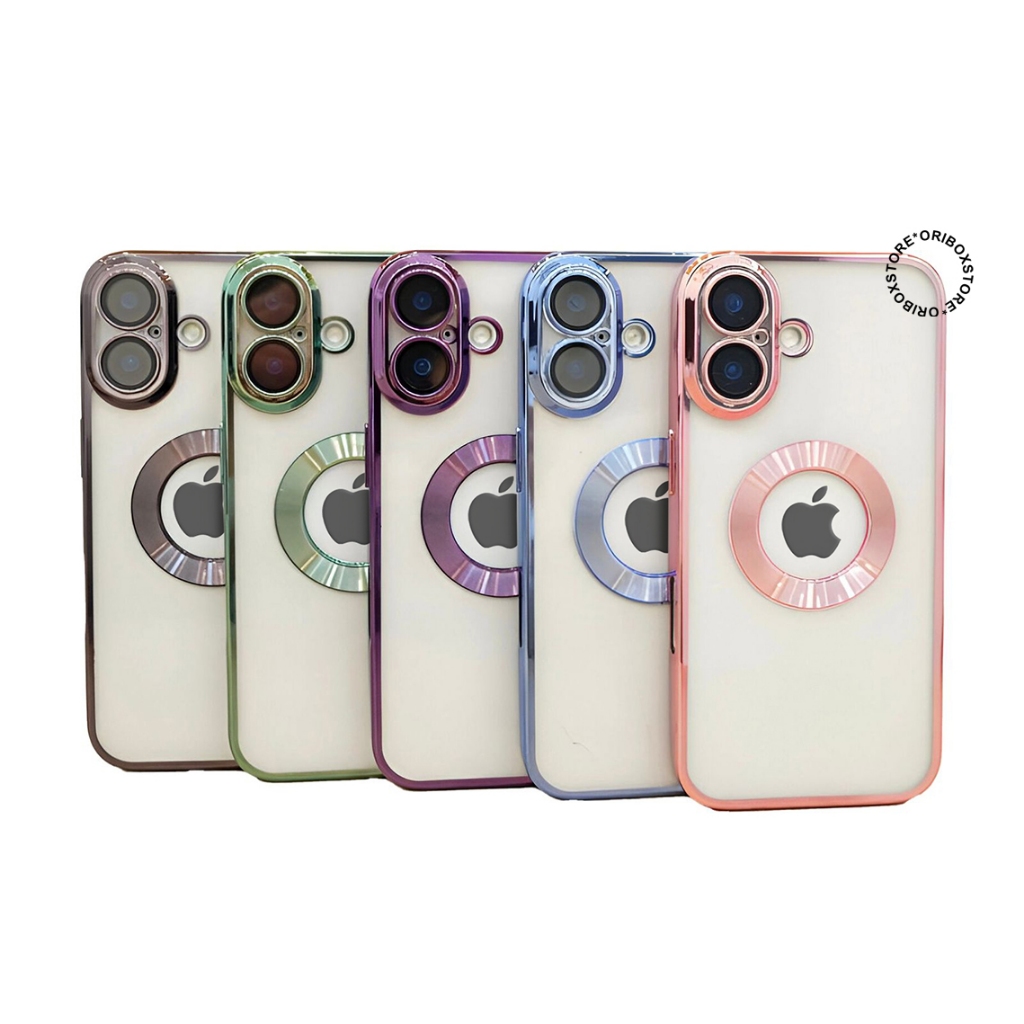 Jual Ultra Electroplating Lensguard Case iPhone - Softcase/Casing Hp ...