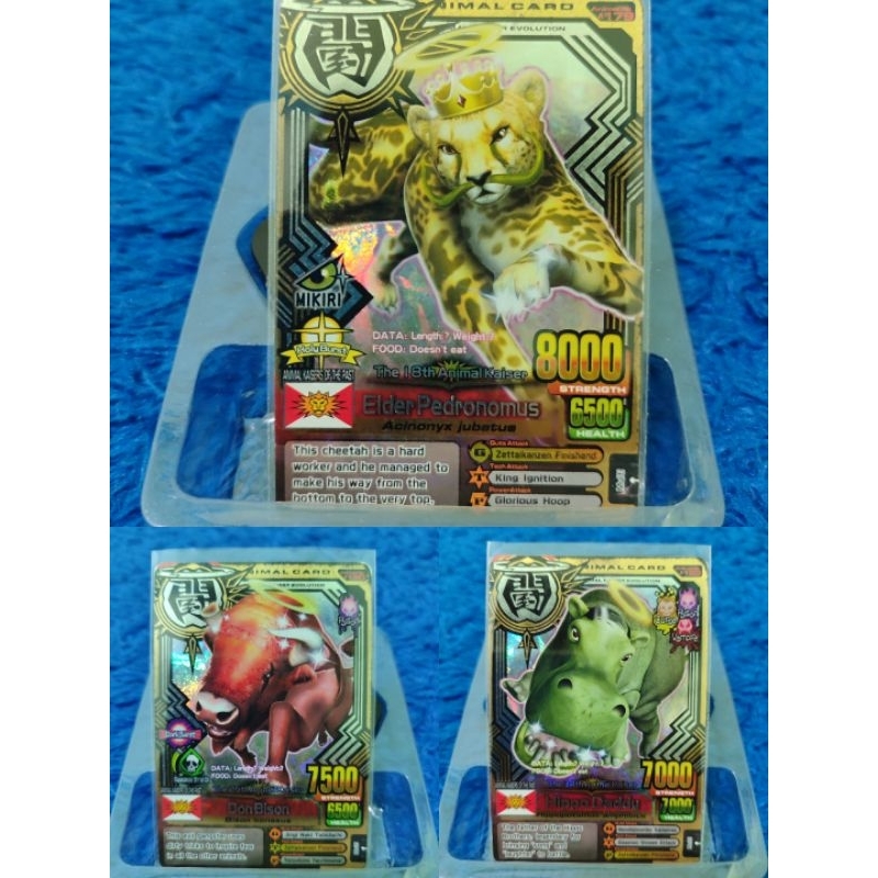 Jual animal kaiser Card Set isi 3 kaiser heaven 100% original | Shopee Indonesia