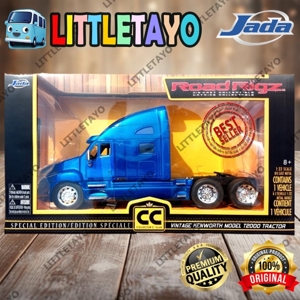 Jual Jada Truck Skala 32 Vintage Kenworth T2000 Tractor Biru Road Rigz ...