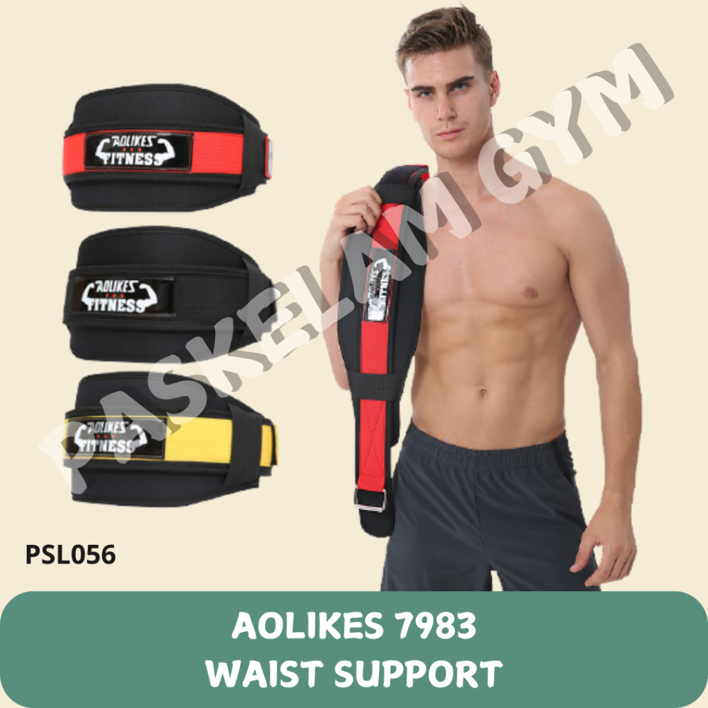 Jual Aolikes Sabuk Penopang Pinggang Gym Pria Import Belt Waist 7983 ...