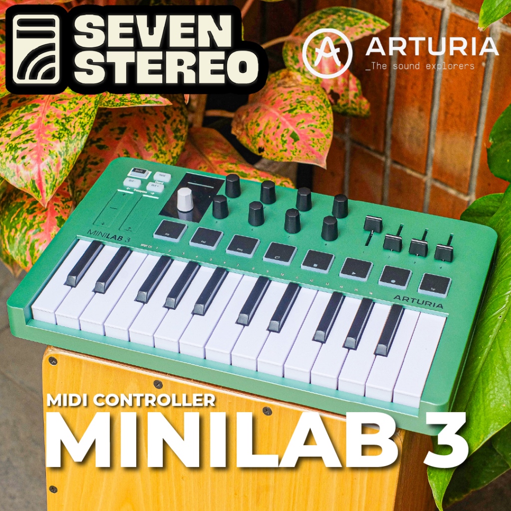 Jual ARTURIA MiniLab 3 Mint Keyboard Controller | Shopee Indonesia