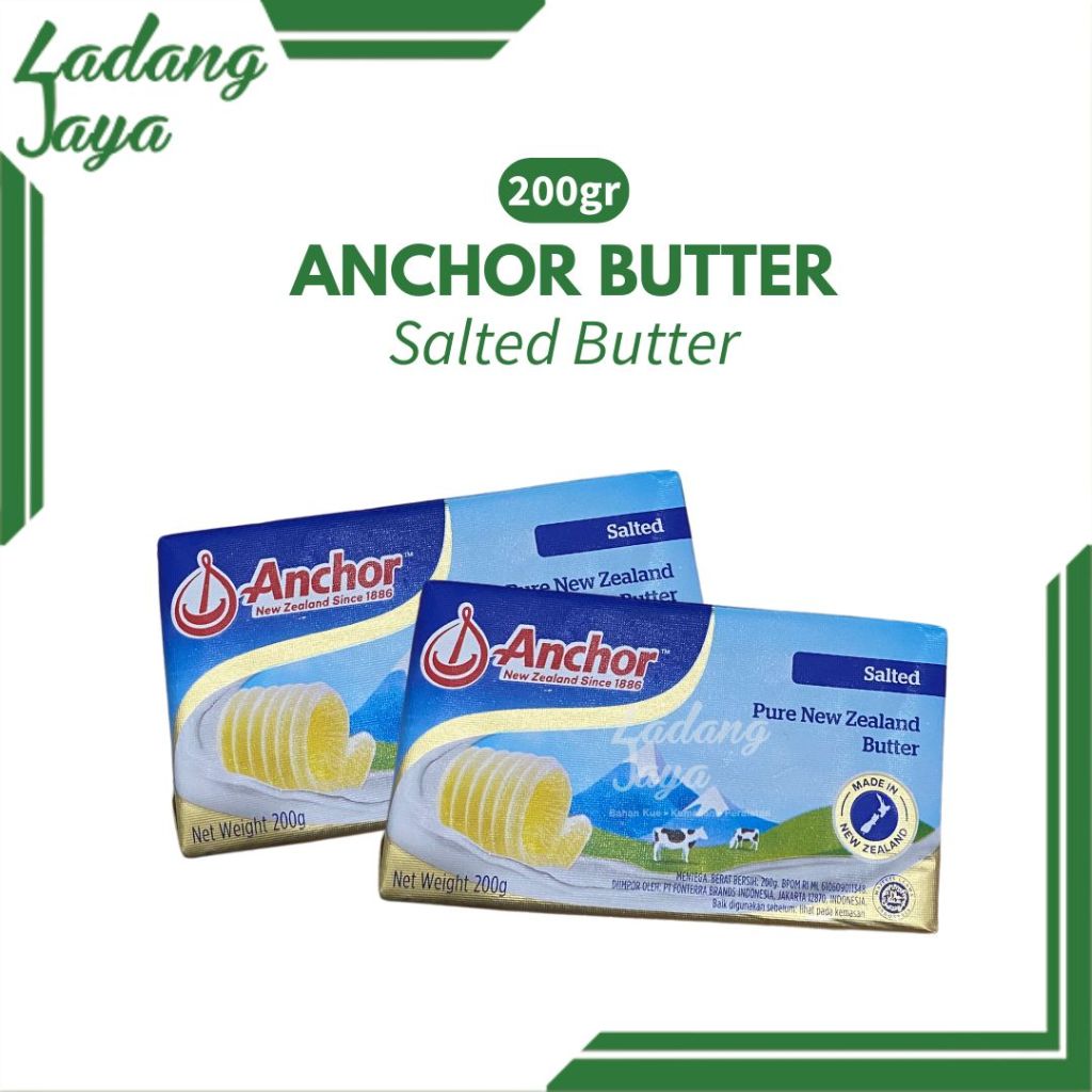 Jual Anchor Salted Butter 200gr | Shopee Indonesia
