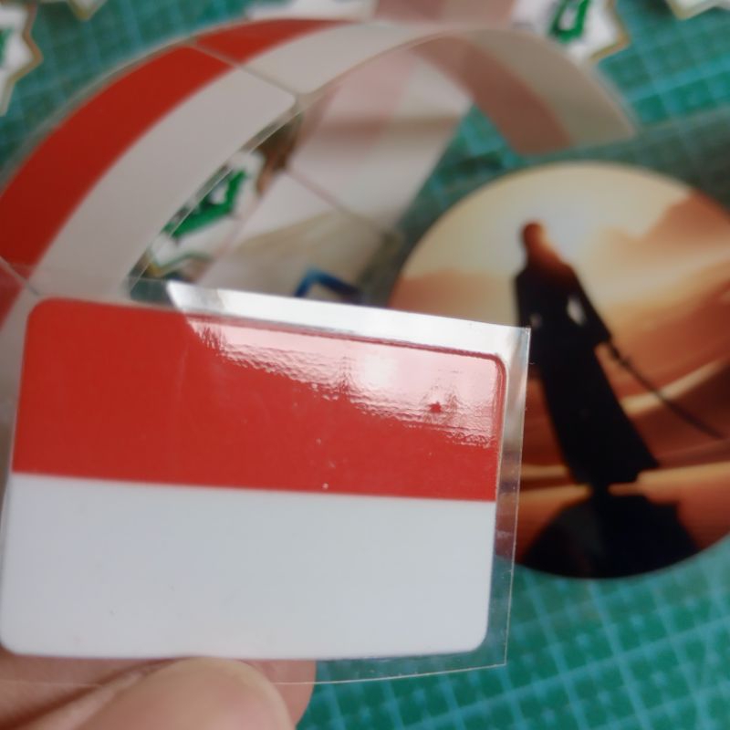 Jual Stiker DTF Timbul, Sticker Bendera Indonesia Timbul DTF | Shopee ...