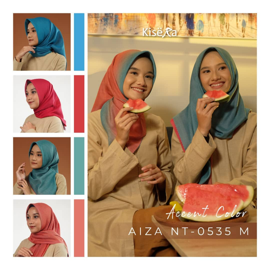 Jual Kisera Official | AIZA 533 - 535 | Satu Kerudung Empat Warna | Kerudung Bolak-Balik pertama ...