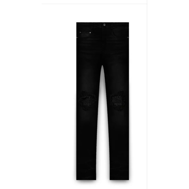 Jual Rucas Black Crystal Jeans | Shopee Indonesia