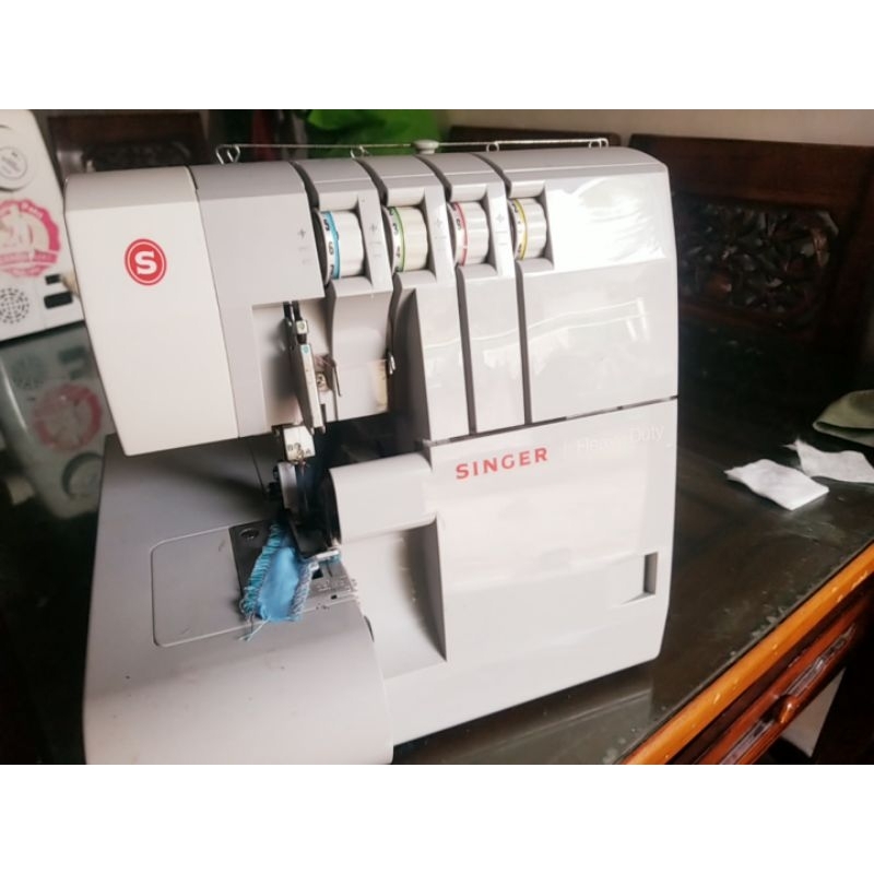 Jual MESIN OBRAS BEKASMerk & Tipe: SINGER 14HD854 Heavy Duty | Shopee ...