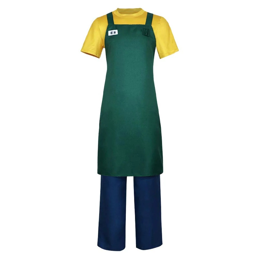 Jual Baju apron Sakamoto Days Sakamoto Taro Green Outfit Cosplay ...